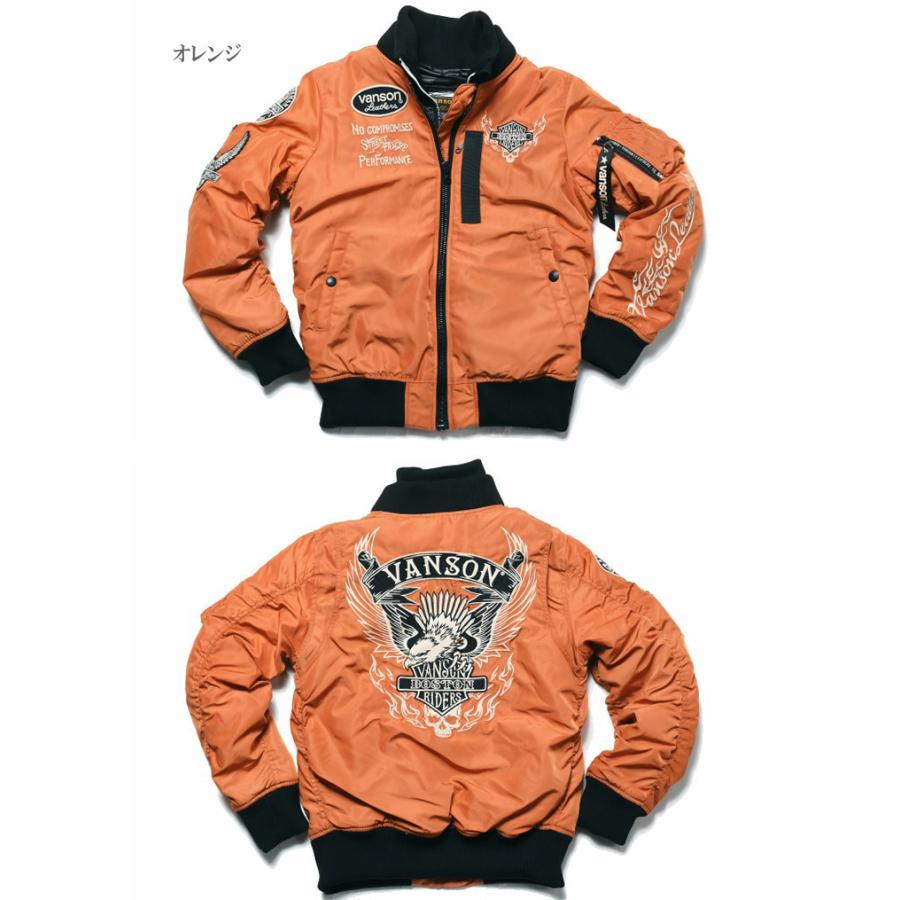 VANSON 【セール】バンソン MA-1 フライトジャケット イーグル VANSON 【セール】バンソン MA-1 フライトジャケット イーグル