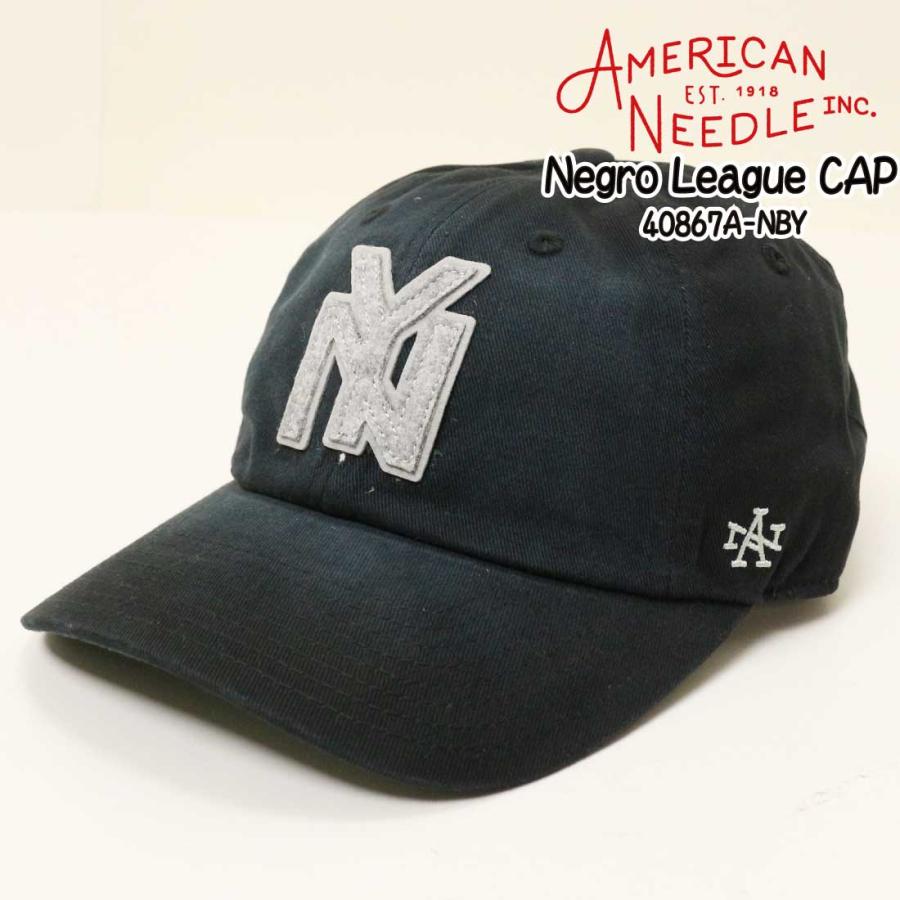 AMERICAN needle NEEDLE アメリカンニードル 帽子 キャップ Luther Negro League ニグロリーグ CAP ...