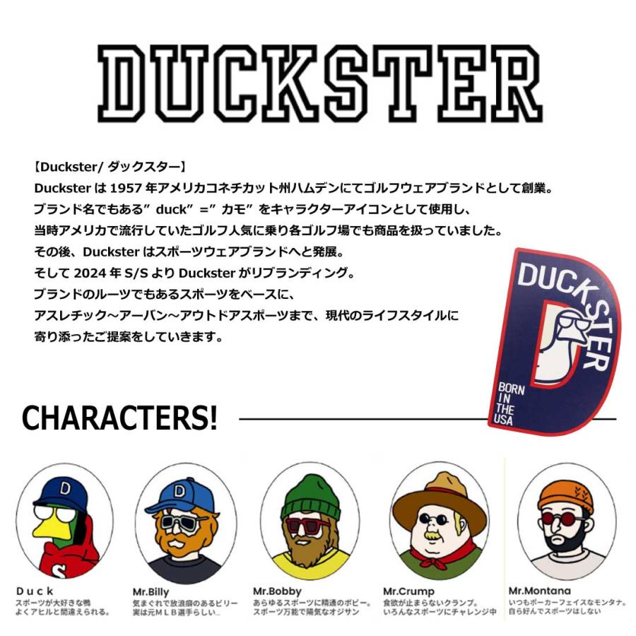 メール便発送 Duckster ダックスター 半袖 Tシャツ 吸水速乾天竺 リラックスフィット TEE 930202 OFF THE GAME ...