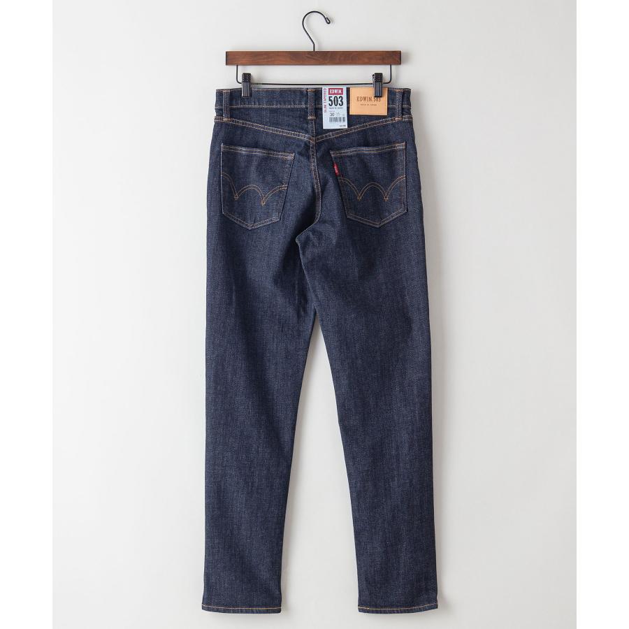 EDWIN エドウイン 503 デニム SLIM TAPERED OW スリム テーパード ワンウォッシュ E50312-00 メンズ ジーンズ ジーパン MADE IN JAPAN ...