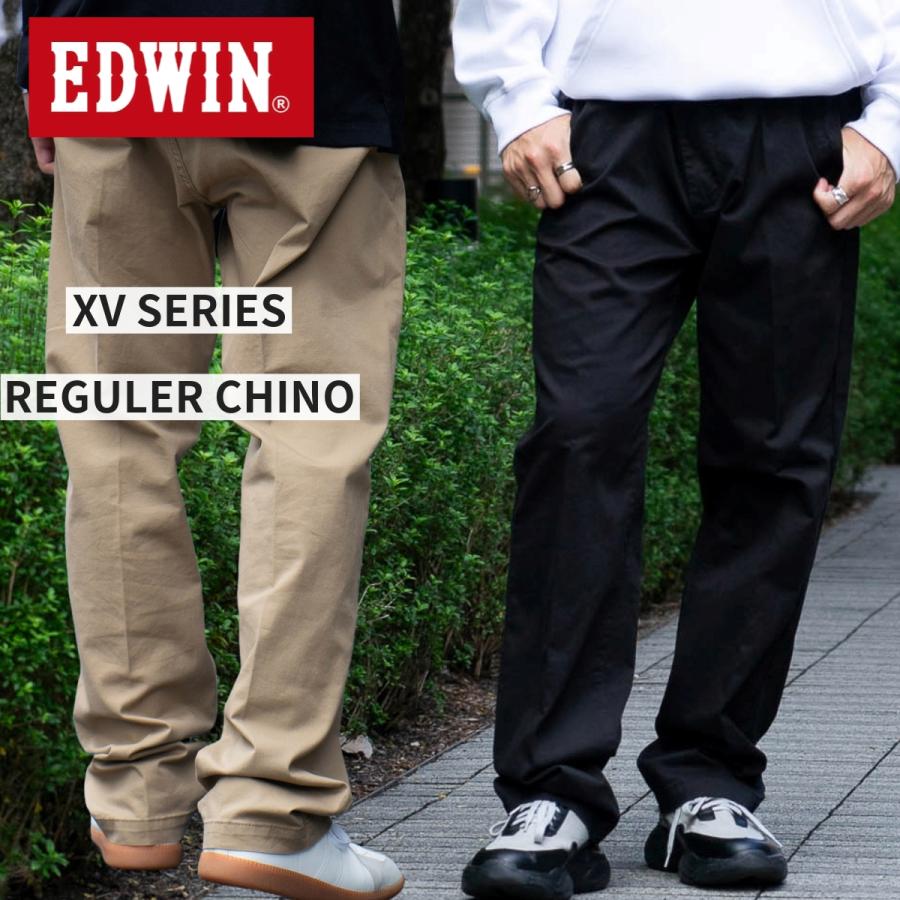 EDWIN EDWIN（エドウイン） XV REGULAR CHINO レギュラー チノパンツ エドウイン : ジーンズメイト - 通販 ...