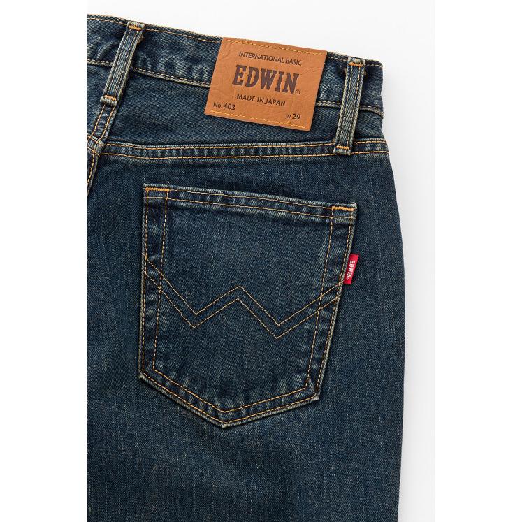 EDWIN エドウィン デニム ジーンズ 403 インターナショナルベーシック スタンダードストレート E403-40 メンズ 男性 ジーパン 日本製 MADE IN JAPAN : ジーンズ ...