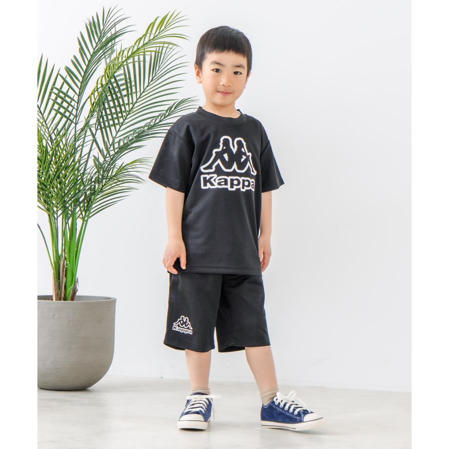 Kappa KAPPA KIDS キッズ セットアップ 215 389 Tシャツ ズボン 上下セット 上下組 130 140 150 160 ...