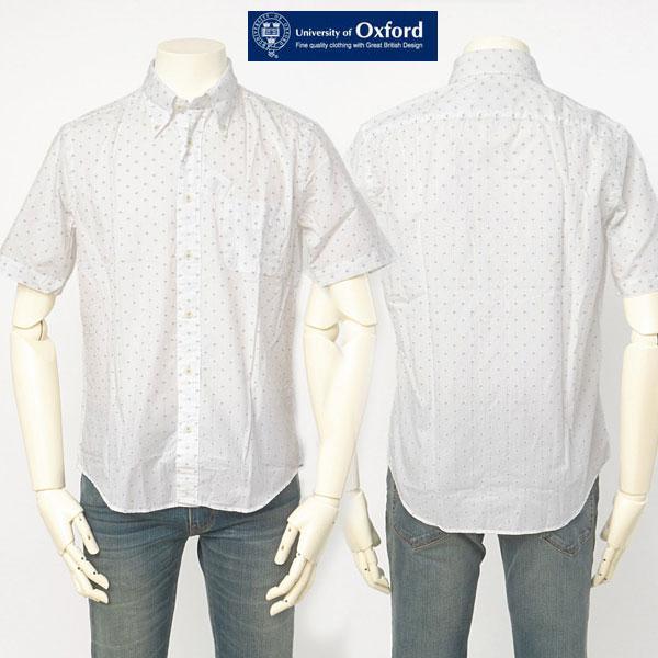 UNIVERSITY OF OXFORD University of Oxford 63047 半袖シャツ カジュアルシャツ ユニバーシティー ...