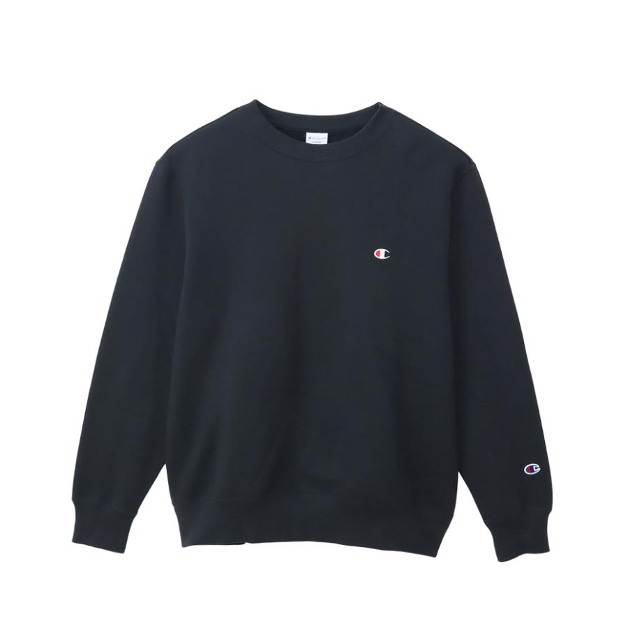 Champion チャンピオン champion 裏起毛 クルーネック トレーナー ワンポイント スウェットシャツ ベーシック C3-Y037 ...