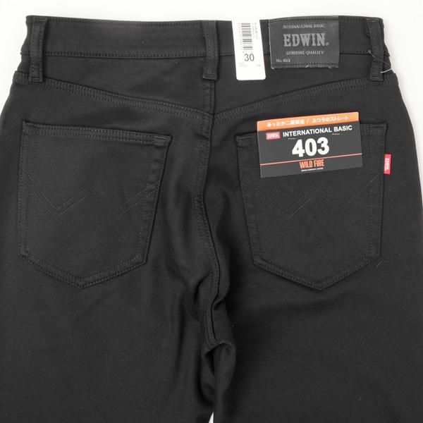 EDWIN 10%OFF SALE WILD FIRE E403wf 裏起毛 ワイルドファイアー 二重構造 暖パン ストレート : JEANS ネシ - 通販 - Yahoo!ショッピング