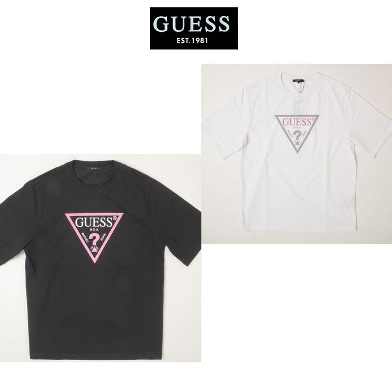 GUESS ゲス GUESS Tシャツ guess-mn2k9406k 定番トライアングル ロゴ : JEANS ネシ - 通販 - Yahoo!ショッピング