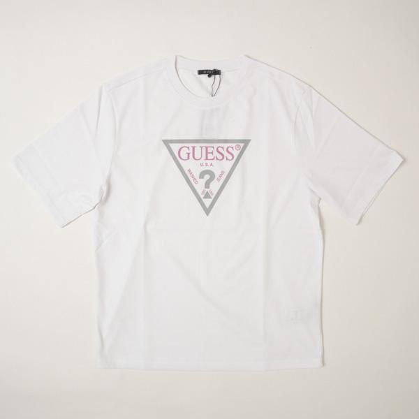 GUESS ゲス GUESS Tシャツ guess-mn2k9406k 定番トライアングル ロゴ : JEANS ネシ - 通販 - Yahoo!ショッピング