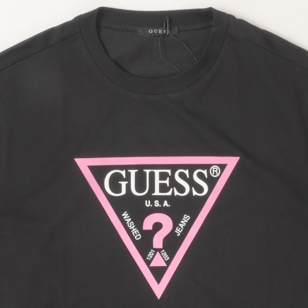 GUESS ゲス GUESS Tシャツ guess-mn2k9406k 定番トライアングル ロゴ : JEANS ネシ - 通販 - Yahoo!ショッピング