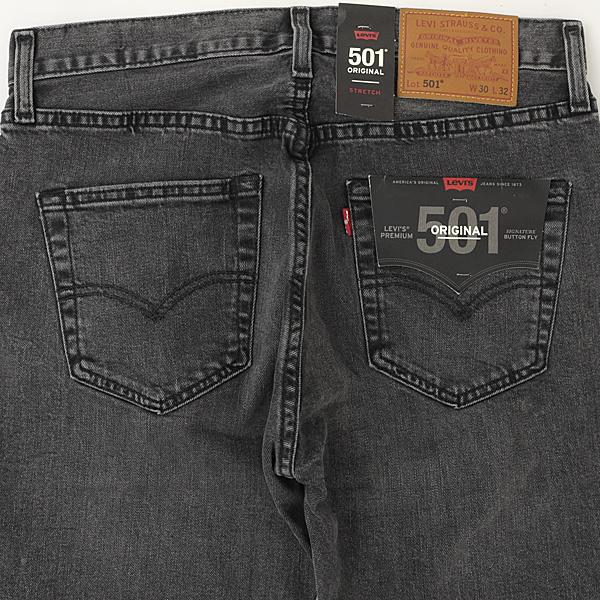 Levi's LEVI’S（リーバイス）NEWモデル！ 501/ 005013059)Parrish(ストレッチブラックユーズド）、Red ...