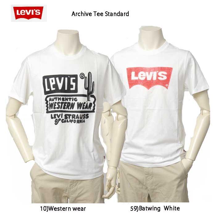 Levi's Levis リーバイス 22491-14-15 メンズ レディース Archive Tee Standard コットン素材 ...