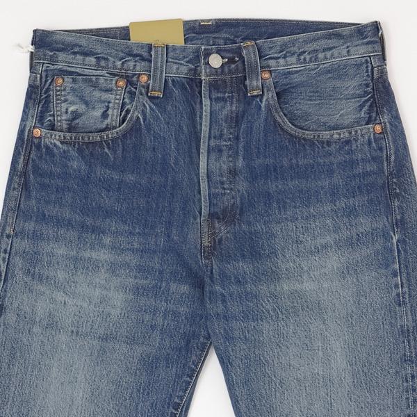 Levi's VINTAGE CLOTHING LEVI'S リーバイス ヴィンテージ 1947年モデル 47501-02 日本製 セルビッジ ミディアムインディゴ コットン デニム ...