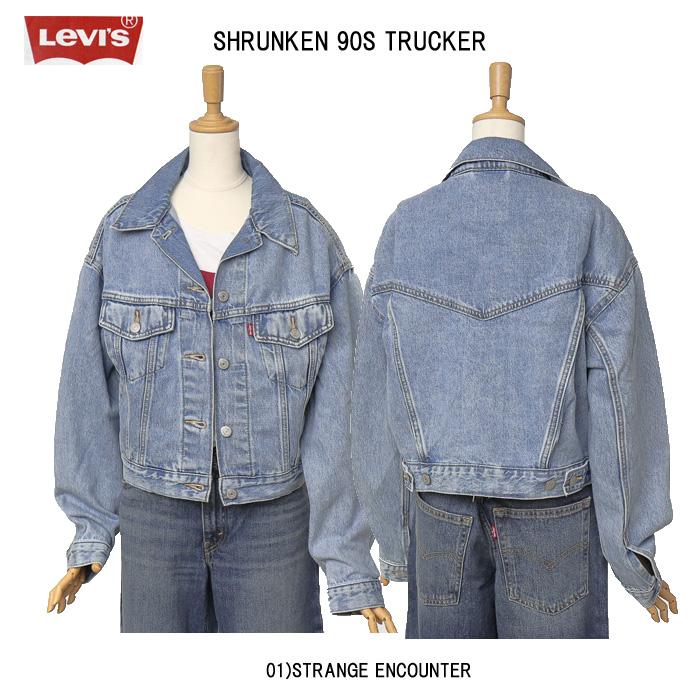 Levi's Lady 90S トラッカージャケット A9155-00 レディース デニム ジャケット Gジャン アウター : JEANS ネ ...