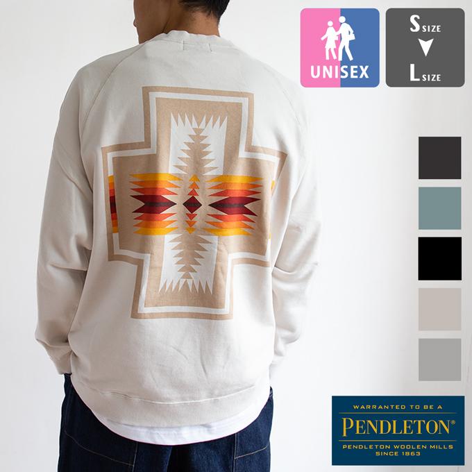 【SALE!!】 PENDLETON ペンドルトン Back Print Sweat Pullover ラグラン バックプリント スウェット プルオーバー ユニセックス 3475-3006 ...