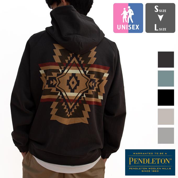 PENDLETON（ペンドルトン） 【SALE!!】 【SALE!!】 Back Print Sweat Pullover Hoodie ラグラン バックプリント スウェット プルオーバー ...