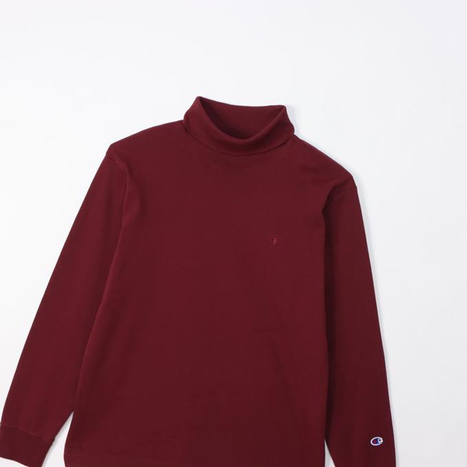 Champion チャンピオン タートルネックロングスリーブTシャツ C3-Y435 : ジーンズステーション Yahoo!店 - 通販 - Yahoo!ショッピング