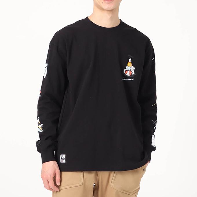 CHUMS チャムス Oversized Utah Tours L/S T-Shirt オーバーサイズドユタツアーロングスリーブTシャツ ...