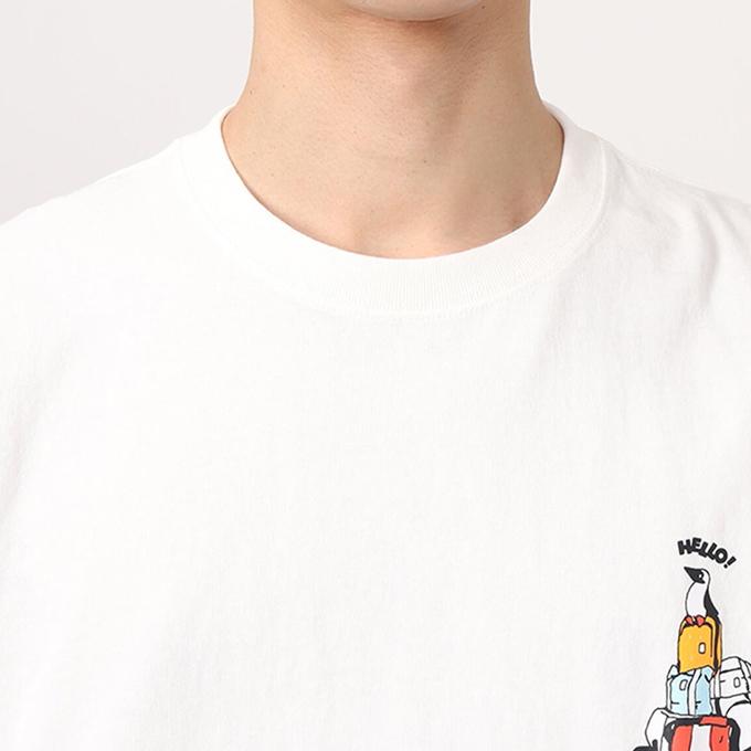 CHUMS チャムス Oversized Utah Tours L/S T-Shirt オーバーサイズドユタツアーロングスリーブTシャツ ...