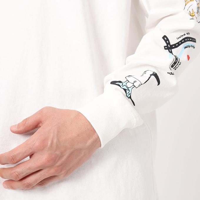 CHUMS チャムス Oversized Utah Tours L/S T-Shirt オーバーサイズドユタツアーロングスリーブTシャツ ...