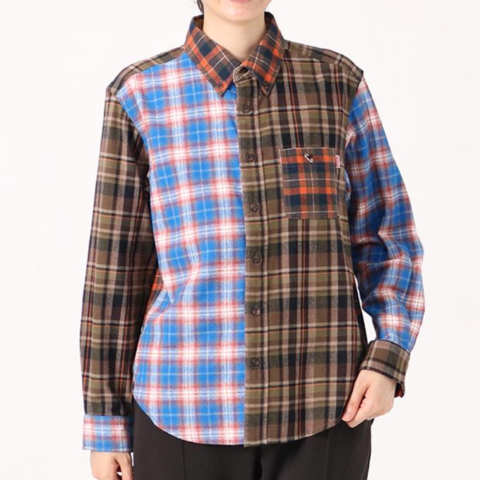 CHUMS（チャムス） 【 CHUMS チャムス 】 Plaid Nel Shirt チェック