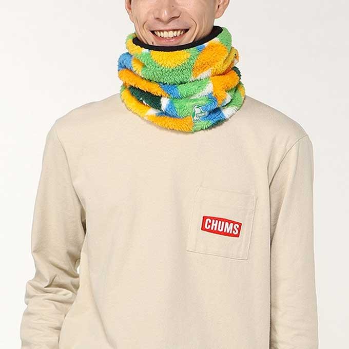 CHUMS チャムス Elmo Fleece Neck Warmer Long エルモ フリース ネックウォーマー ロング CH09-1324 / 2024AW : ジーンズステーション ...