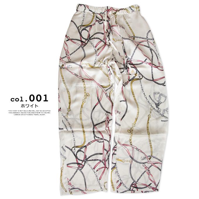 Johnbull（ジョンブル） 【SALE!!】 ウィメンズ 柄 イージー パンツ