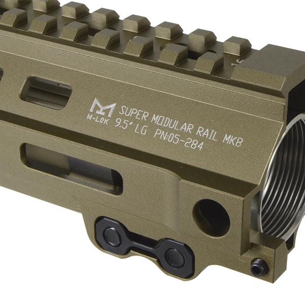 5KU GEISSELE SMR MK8 タイプ 9.5インチ M-LOK ハンドガード 電動＆GBB用 デザートカラー : ジーリーストア ...