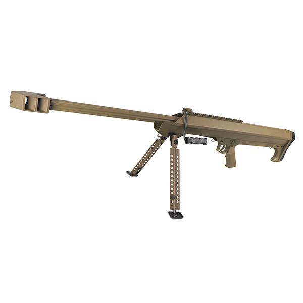 メーカー協賛★SNOW WOLFセール★★SNOW WOLF バレットM99 (対物ライフル) エアーコッキング BARRETT FIREARMS ライセンス刻印ver デザートカラー ...