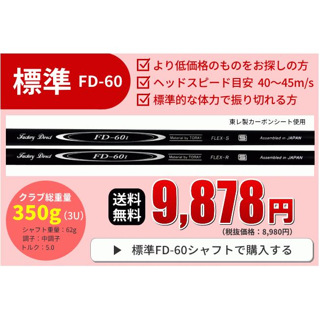 3U〜15U 単品販売 【FD-60：標準シャフト】 FLIT-BOX6 ユーティリティ ヘッドカバー付き ゴルフクラブ ※ :u-019:製造直販ゴルフ屋 - 通販 - Yahoo!ショッピング