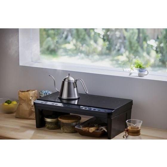 IRIS OHYAMA 【お取り寄せ】アイリスオーヤマ 2口IHコンロ脚付き IHK-WT41S-B : JetPrice - 通販 - Yahoo!ショッピング