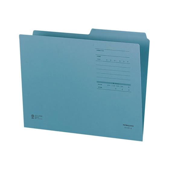 KOKUYO コクヨ 1／2カットフォルダー(カラー・Fタイプ) 青 A4 10冊 A4-2FF-B : JetPrice - 通販 - Yahoo!ショッピング