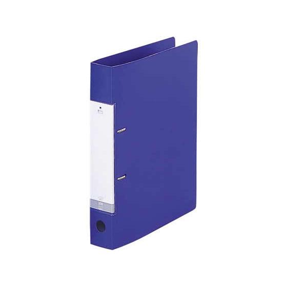 LIHIT LAB.（リヒトラブ） D型リングファイル A4タテ 背幅46mm 青 10冊 G2230-8 A4 D型2穴リングファイル PP製 リング式ファイル : JetPrice ...