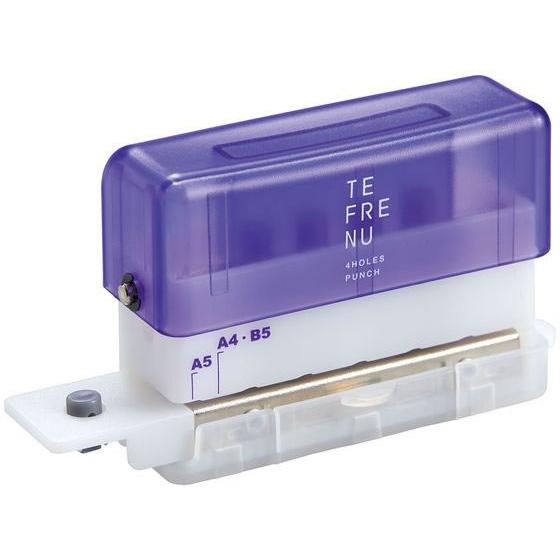 キングジム テフレーヌ 4穴ミニパンチ 紫 TEP10-PU : JetPrice - 通販 - Yahoo!ショッピング