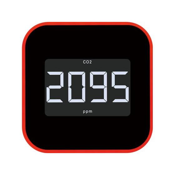 KING JIM（キングジム） 【お取り寄せ】キングジム 換気を促すCO2モニター 黒 CD20-BK 店舗 POP 掲示 : JetPrice - 通販 - Yahoo!ショッピング