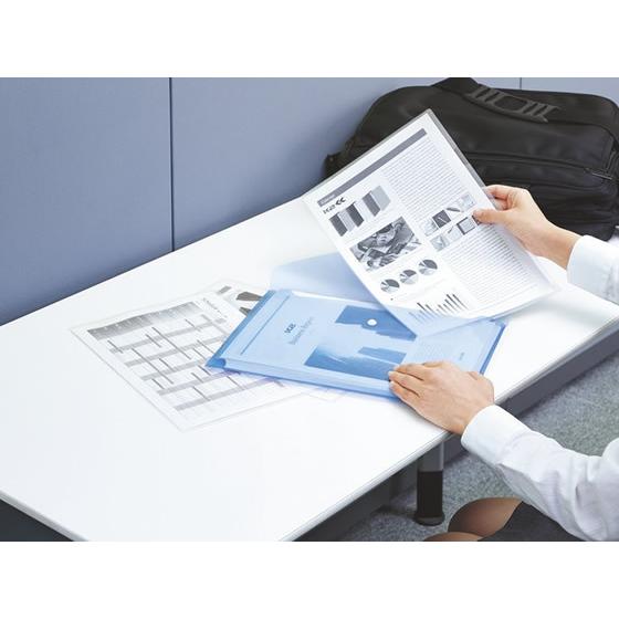 KOKUYO コクヨ ホルダーインケース〈K2〉A4 青 K2フ-770B : JetPrice - 通販 - Yahoo!ショッピング