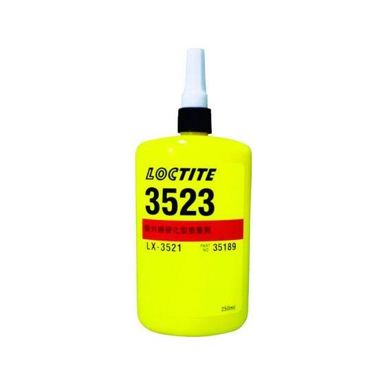 LOCTITE 【お取り寄せ】ロックタイト 紫外線硬化接着剤 3523 LX-3521 250ml 接着剤 補修材 潤滑 接着 補修 溶接 ...