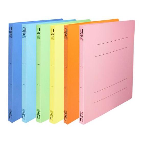 ビュートン フラットファイルPP 表紙幅広 A4タテ ブルー FF-A4SHW-B : JetPrice - 通販 - Yahoo!ショッピング