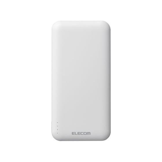 【お取り寄せ】エレコム モバイルバッテリー10000mAh ホワイト DE-C66-10000WH : JetPrice - 通販 - Yahoo!ショッピング