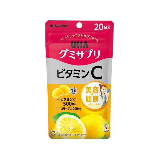 UHA味覚糖 UHAグミサプリ ビタミンC 20日分 40粒 : JetPrice - 通販 - Yahoo!ショッピング