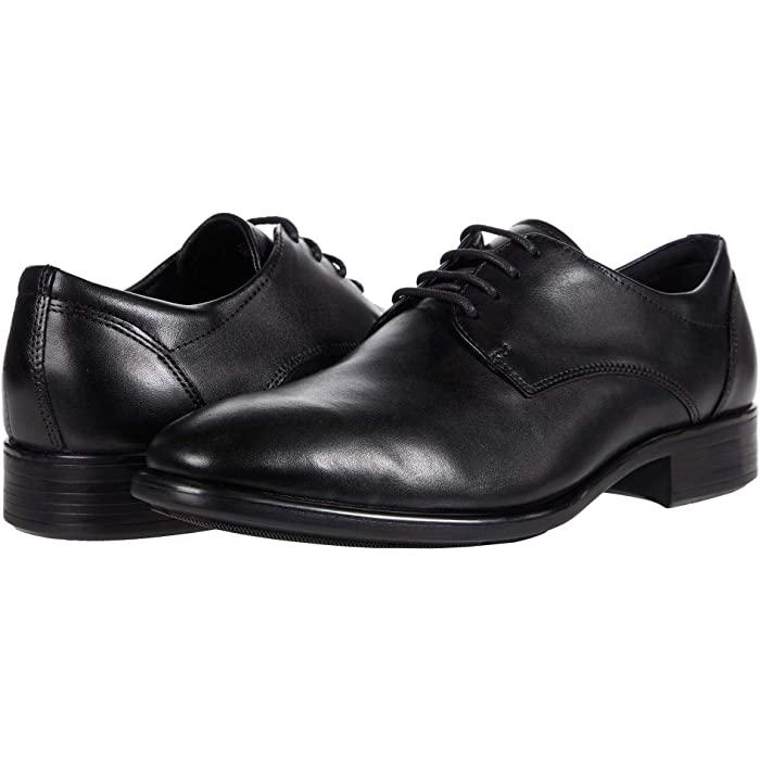 ecco (取寄) エコー メンズ シティトレイ プレーン トゥ タイ ECCO men Citytray Plain Toe Tie Black : ジェットラグYahoo!店 - 通販 ...