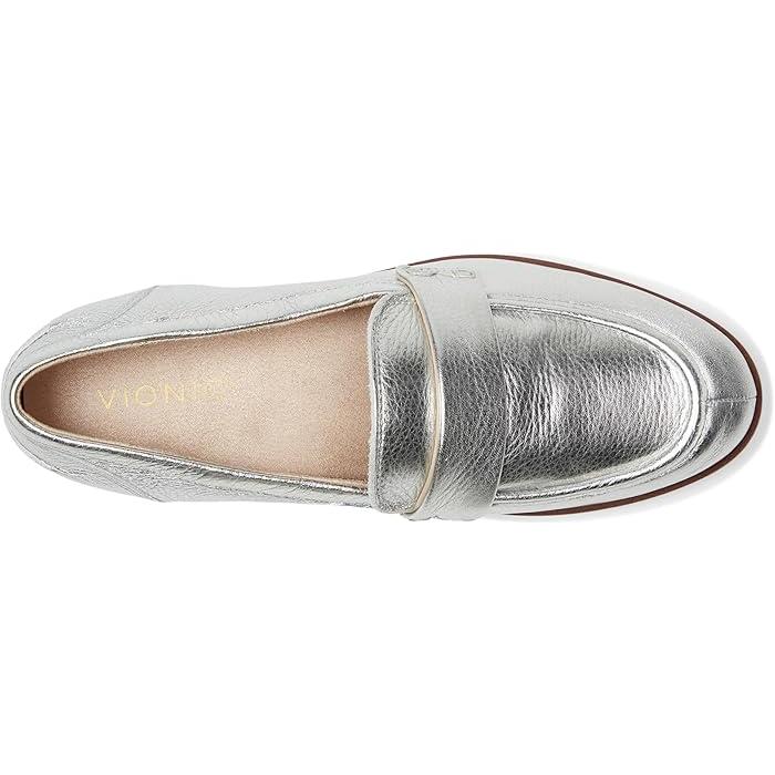 (取寄) バイオニック レディース クレオ ローファー VIONIC women Cleo Loafer Silver vionic（バイオニック） P最大17倍1/1限定 (取寄) レディース クレオ