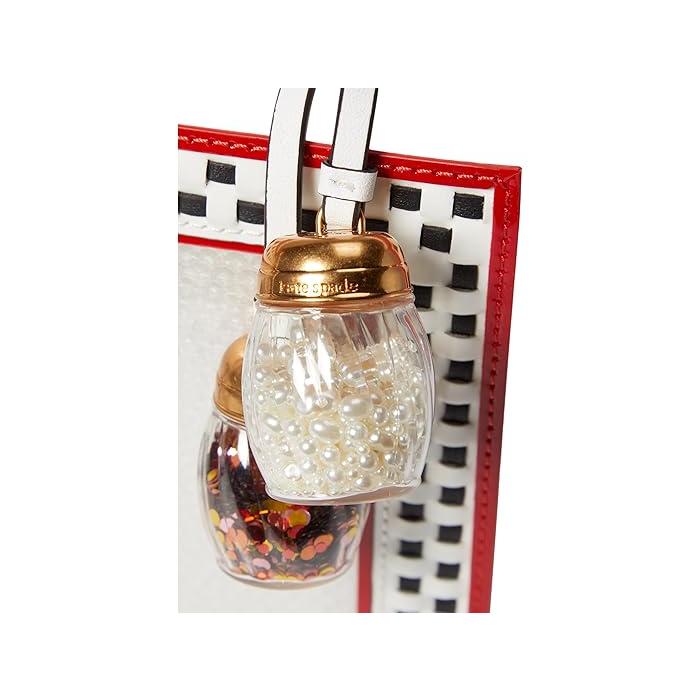 (取寄) ケイトスペード レディース スライス プリンテッド スパッツォラート レザー 3-D ピッツァ ボックス トップ ハンドル Kate Spade New York women Kate Spade New York Slice Printed Spazzolato Leather 3-D Pizza Box Top-Handle Multi 取寄) ケイトスペード レディース スライス プリンテッド スパッツォ