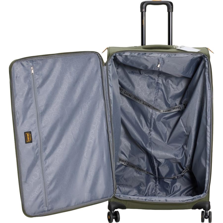 (取寄) 31” スピリット スピナー スーツケース - エクスパンダブル, ソフトサイド, オリーブ Lucas 31” Spirit Spinner Suitcase - Expandable, Softside, Olive  Olive 取寄) 31” スピリット スピナー スーツケース - エクスパンダブル