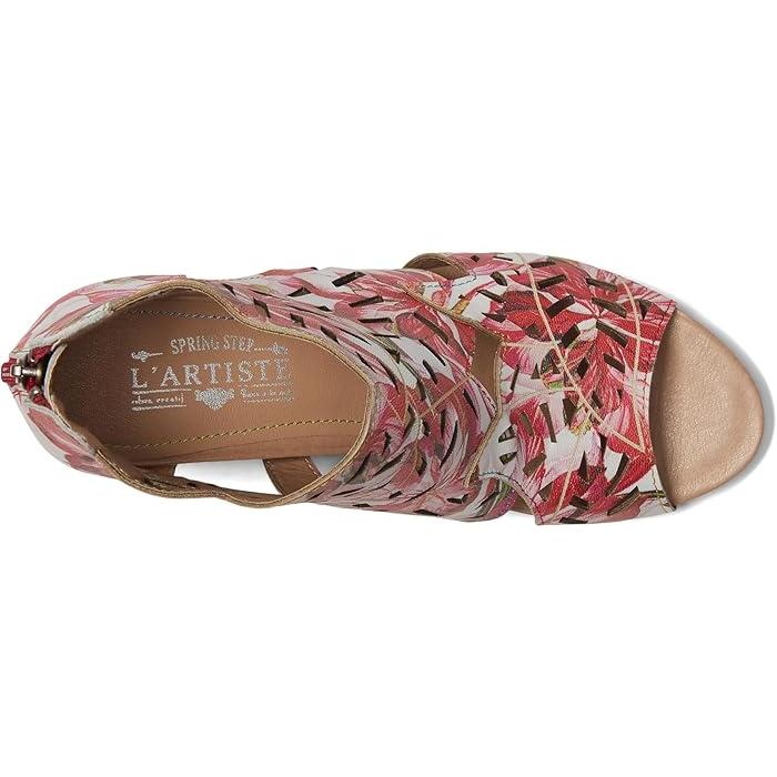 (取寄) ラルティストバイスプリングステップ レディース  L'Artiste by Spring Step women Eclipsing Orange Multi 取寄) ラルティストバイスプリングステップ レディース L'Artiste by