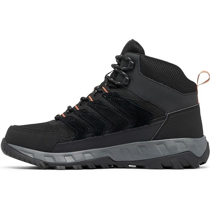 (取寄) コロンビア メンズ ストレイタ トレイル ミッド Wp Columbia men Columbia Strata Trail Mid Wp Black/Owl Columbia（コロンビア） (取寄) メンズ ストレイタ トレイル ミッド Wp