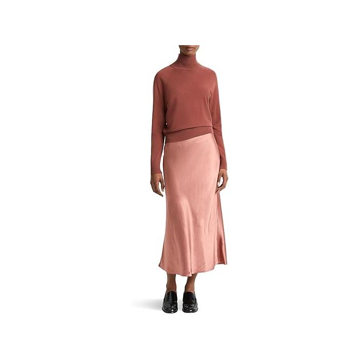 取寄) ヴィンス レディース ラグラン タートルネック Vince women