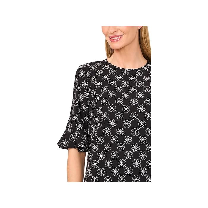 cece (取寄) シーシー レディース ラッフル カフ エンブロイダー