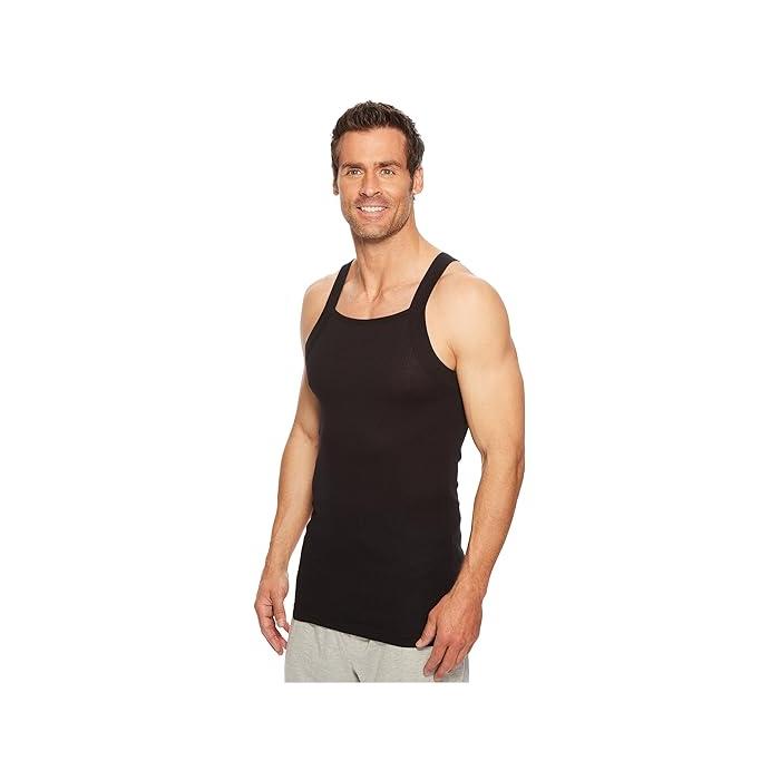 (取寄) 2XIST メンズ 2-パック エッセンシャル スクエア-カット タンク 2(X)IST men 2-Pack ESSENTIAL ...
