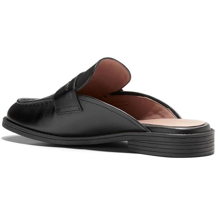 (取寄) コールハーン レディース スタッシ ペニー ミュール Cole Haan women Cole Haan Stassi Penny Mule Black Leather COLE HAAN（コールハーン） (取寄) レディース スタッシ ペニー