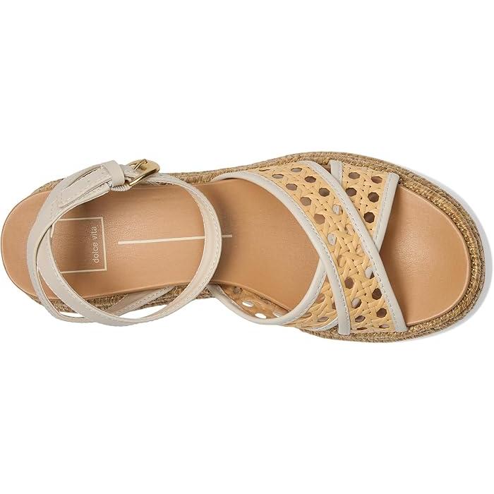 (取寄) ドルチェヴィータ レディース  Dolce Vita women Wriley Creme Woven Raffia Dolce Vita（ドルチェ・ヴィータ） (取寄) レディース Dolce Vita